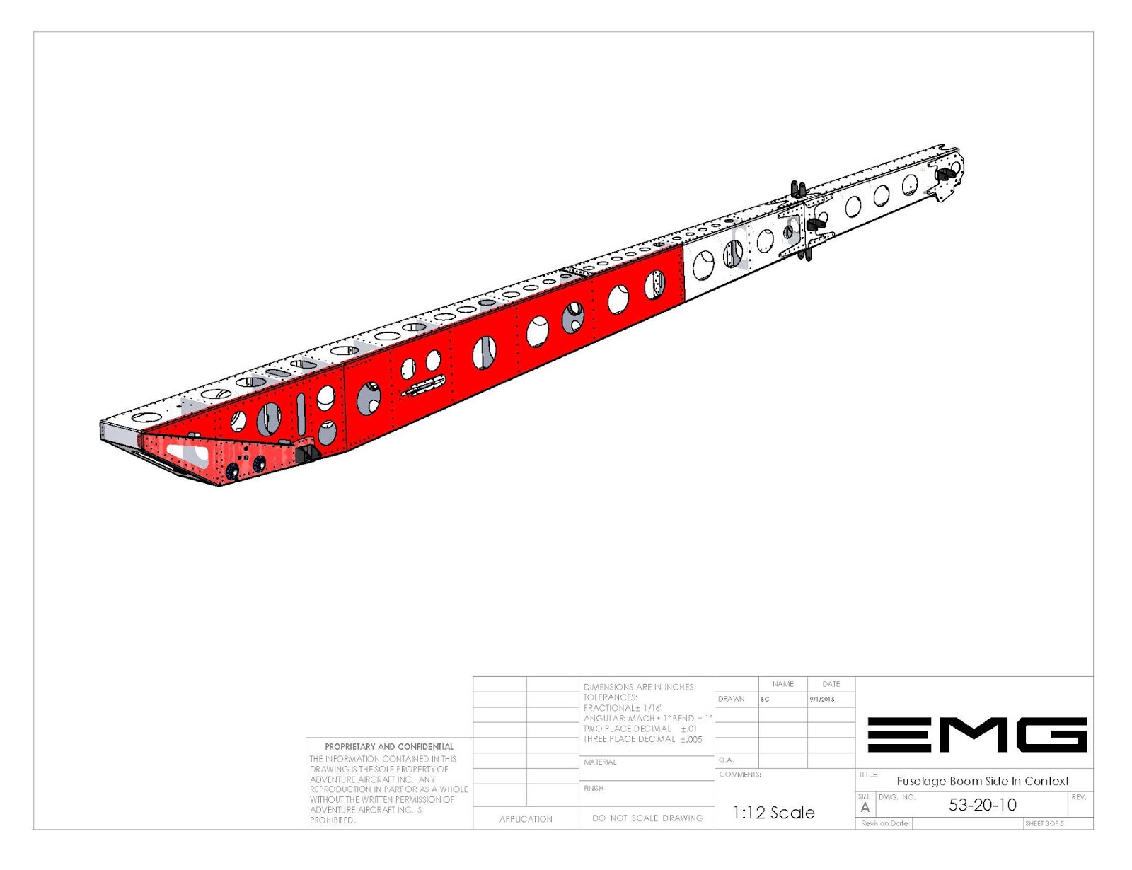 Hangar 7 Rainbow Aviation Fuselage Boom Kits