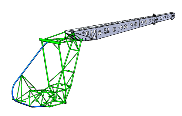Hangar 7 Rainbow Aviation Fuselage 600